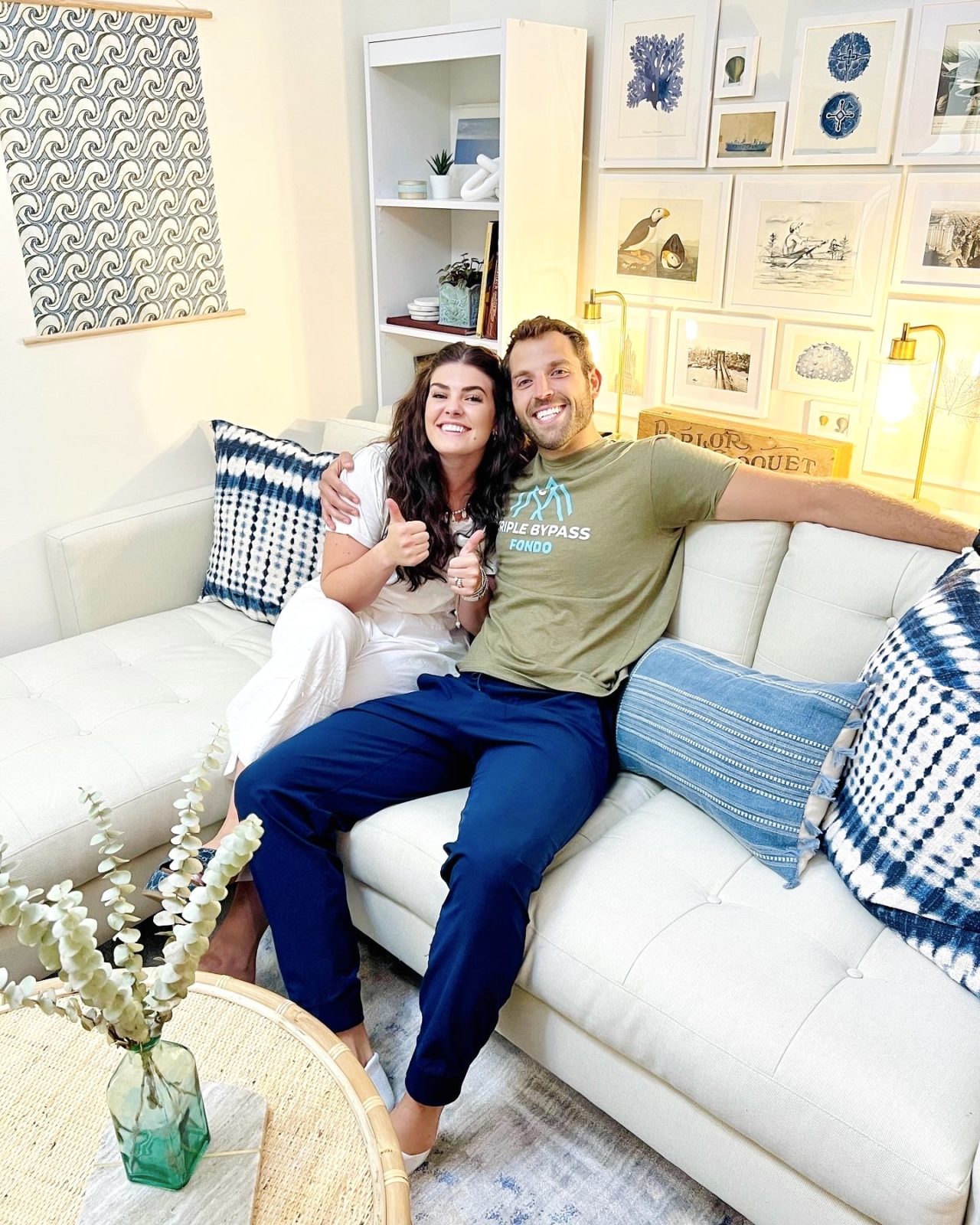 Sam + Eric’s Living Room Makeover | clare-sullivan.com