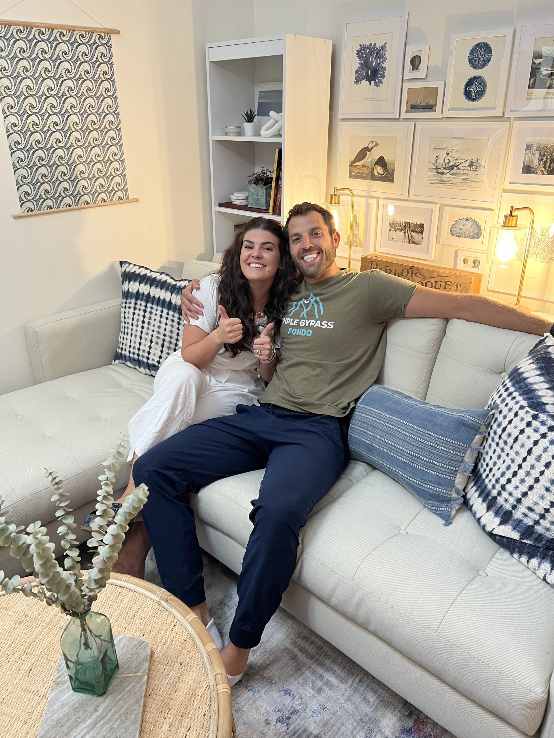Sam + Eric’s Living Room Makeover | clare-sullivan.com