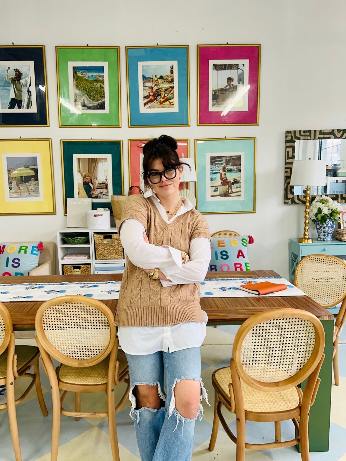 Budget Luxury Upcycled Frames | clare-sullivan.com