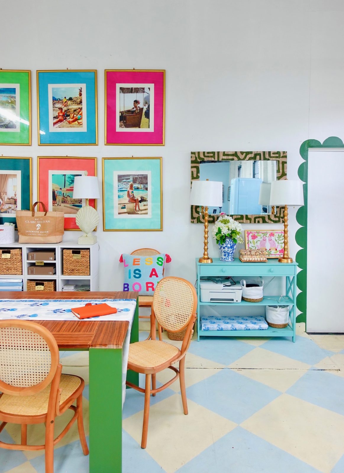 Budget Luxury Upcycled Frames | clare-sullivan.com